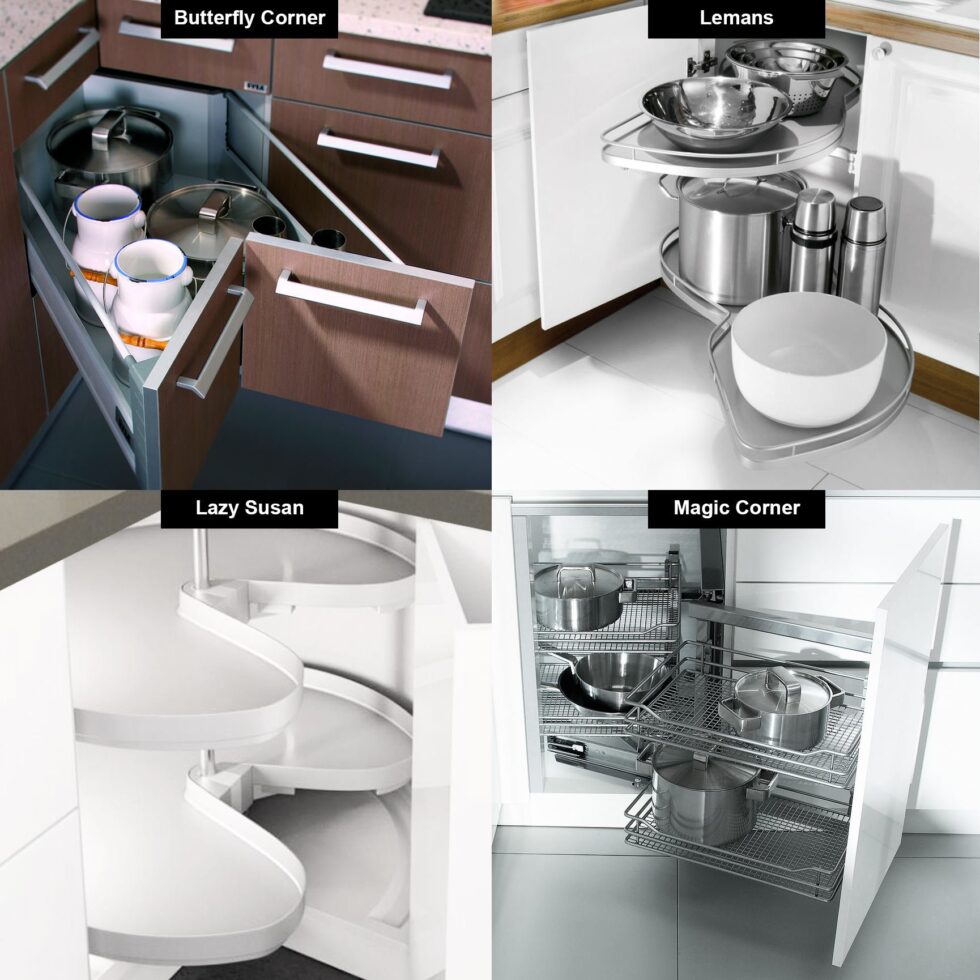 4 Best Space Saving Options for Corner Kitchen Cabinets in 2024 - SVEA ...
